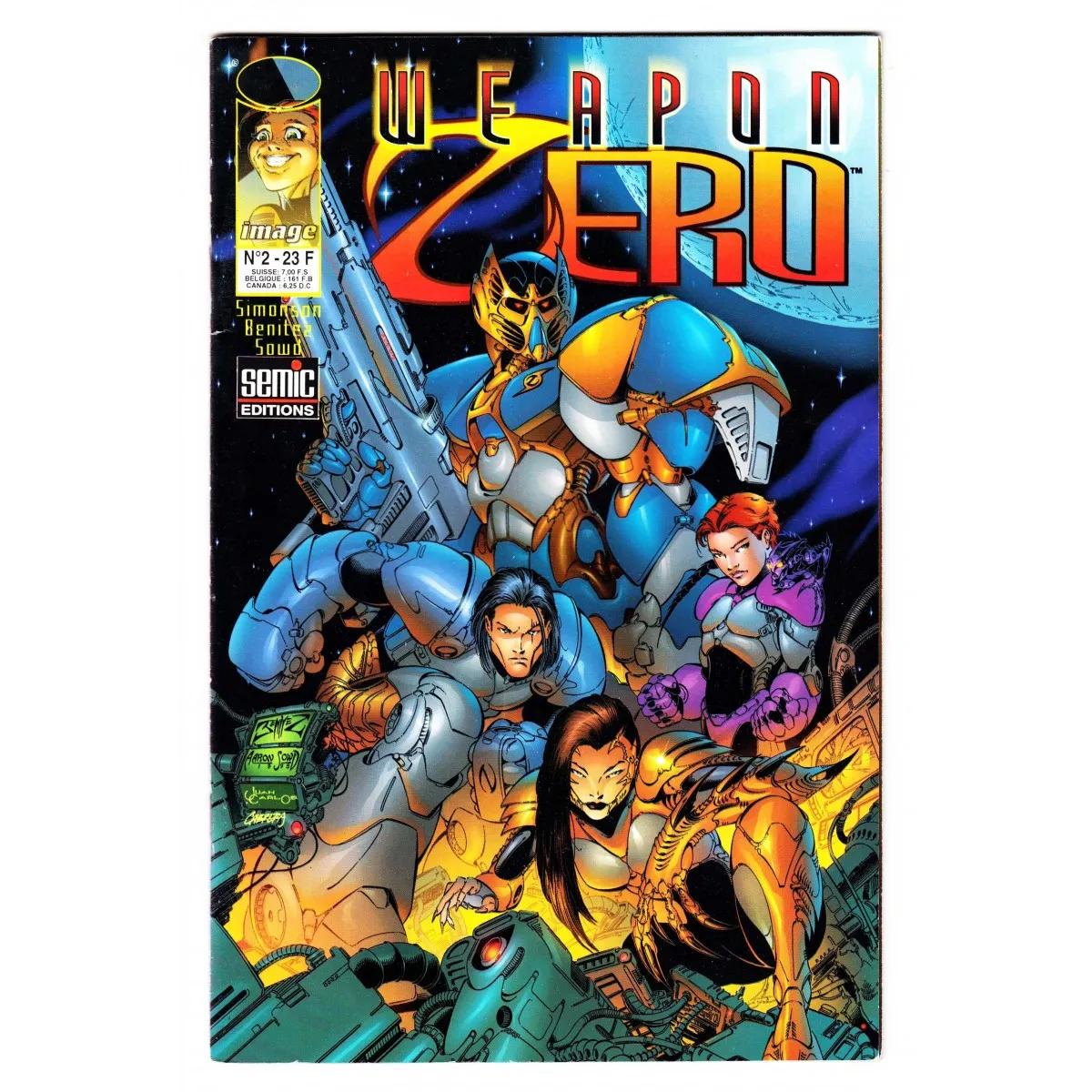 Weapon Zero N° 2 Comics Français - MAXIMUMCOMICS.FR