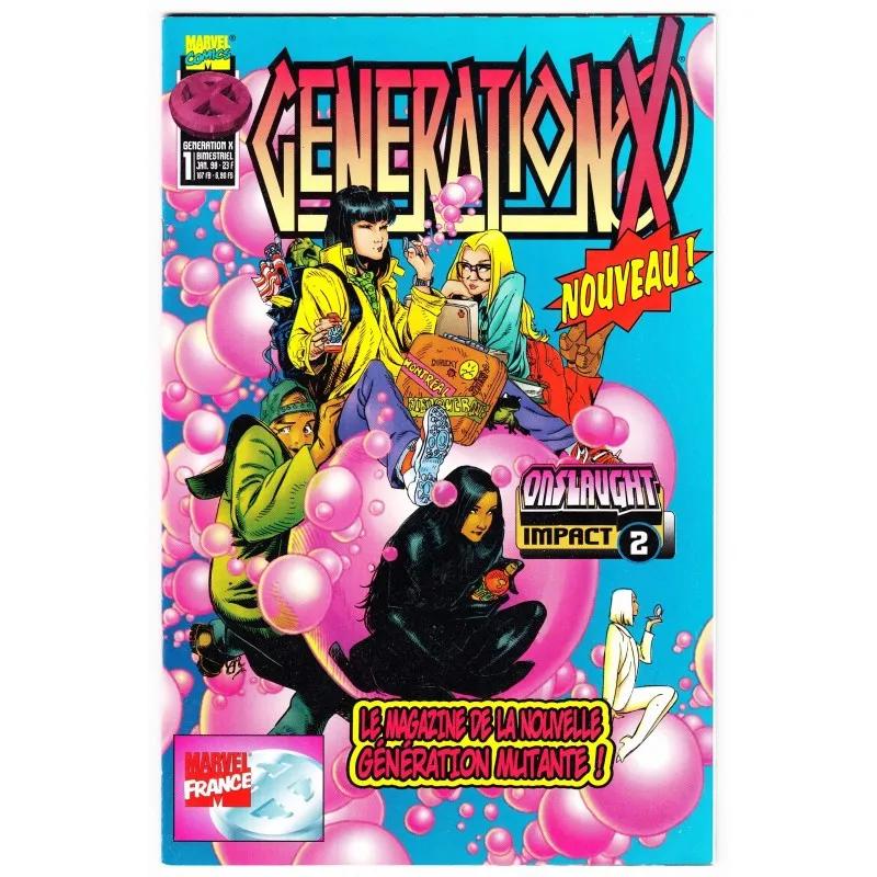 Génération X (Magazine) N° 1 Comics en Français - MAXIMUMCOMICS.FR