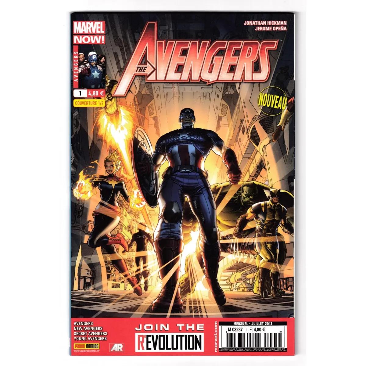 Avengers (Panini - Magazine - 4° Série) N° 1 Comics - MAXIMUMCOMICS.FR ...