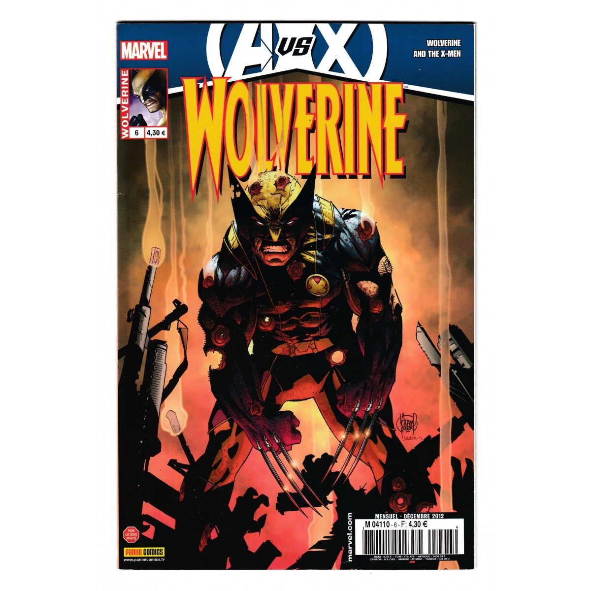 Wolverine (Marvel France - 3° Série) N° 6 - MAXIMUMCOMICS.FR Vente en Ligne