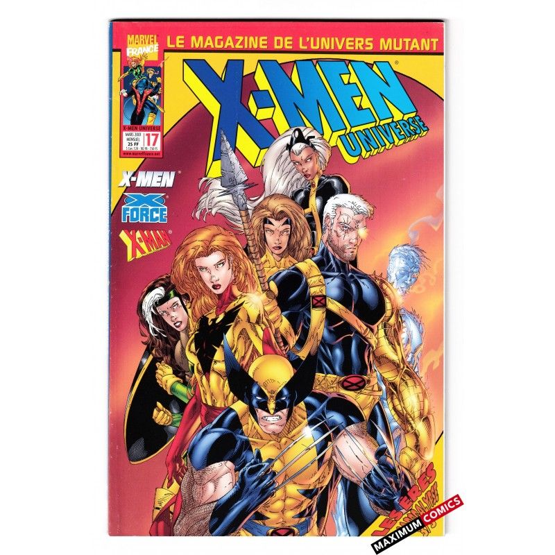 X-Men Universe (1° Série) N° 17 Comics MAXIMUMCOMICS.FR Vente en Ligne