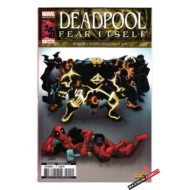 Deadpool (Magazine - 2° Série) N° 9 - Comics - MAXIMUMCOMICS.FR Vente ...