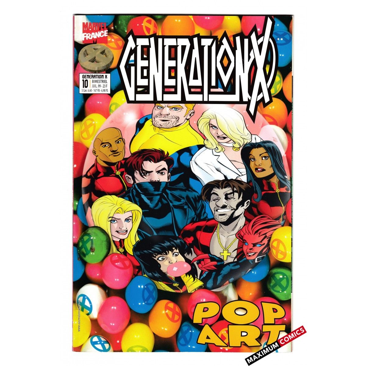 Génération X (Magazine) N° 10 Comics en Français - MAXIMUMCOMICS.FR Vente