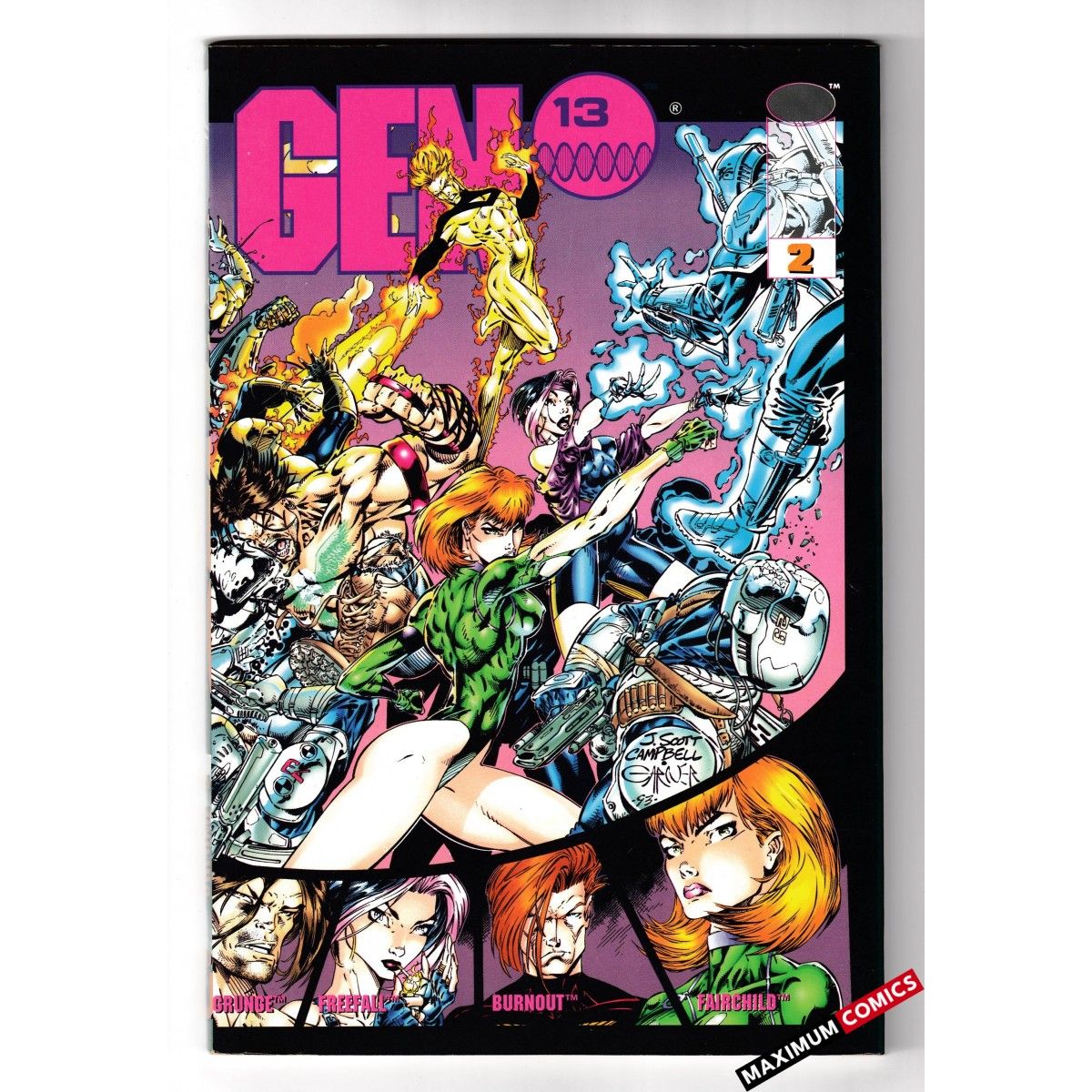 Gen 13 (Editions USA) N° 2 - Comics en Français - MAXIMUMCOMICS.FR ...