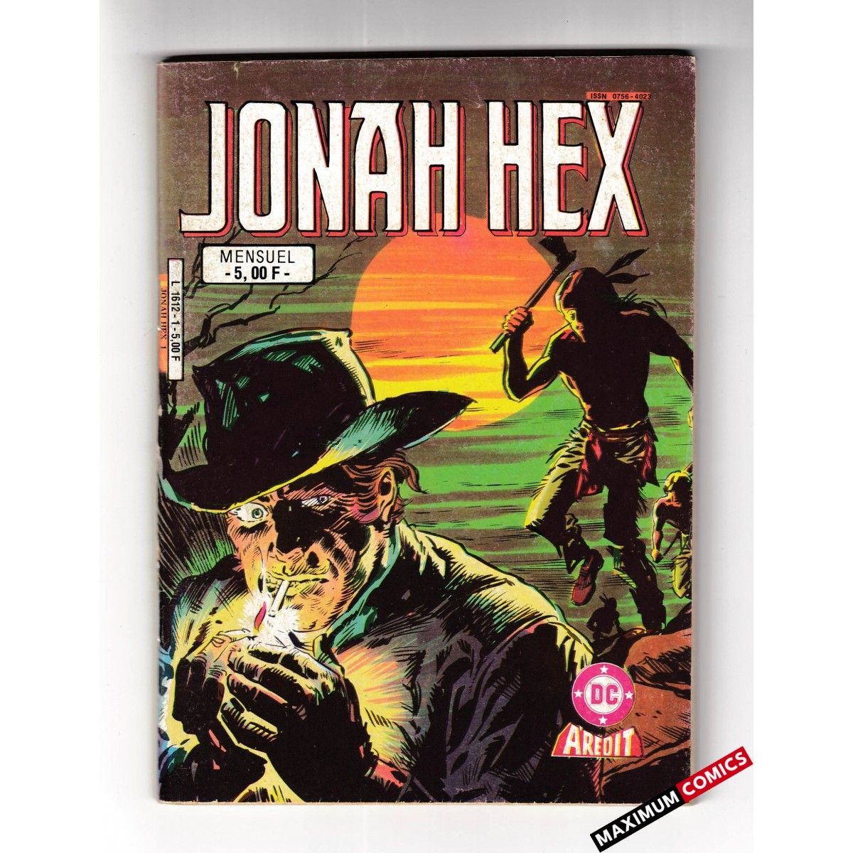 Jonah Hex (DC Arédit) N° 1 - Comics - MAXIMUMCOMICS.FR Vente en Ligne