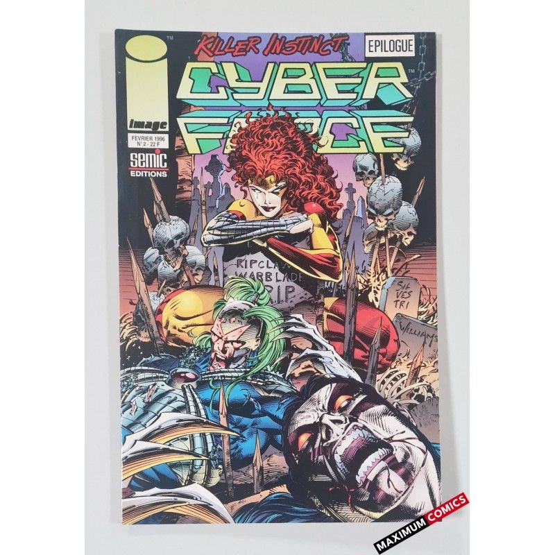 Cyber Force (Semic) N° 1 à 12 - Collection Complète - MAXIMUMCOMICS.FR Vente en Ligne